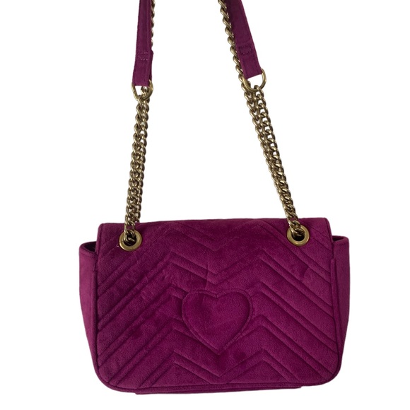 Gucci | Bags | Gucci Velvet Plum Purse | Poshmark